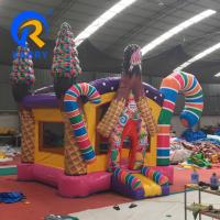 China Unisex Inflatable Toddler Bounce House PORTABLE Candy House PVC Bouncy Castle with Blower for sale