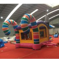 China Unisex Inflatable Toddler Bounce House PORTABLE Candy House PVC Bouncy Castle with Blower for sale