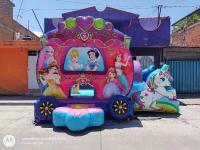 China Party Rental Essential PVC Inflatable Bounce House with Mermaid Theme and Blower for sale