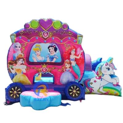 China Express Shipping Mermaid Theme Inflatable Bouncy Castle for Kids Hand Drawing Option for sale