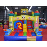 China Commercial PVC Inflatable Bounce House and Dry Slide for Party Rentals Indoor 8x3x5m for sale