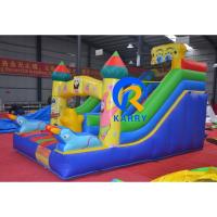 China Commercial PVC Inflatable Bounce House and Dry Slide for Party Rentals Indoor 8x3x5m for sale