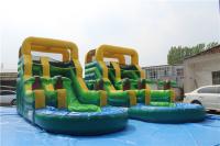 China Commercial PVC Inflatable Bounce House and Dry Slide for Party Rentals Indoor 8x3x5m for sale