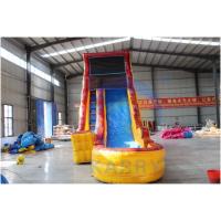 China Commercial Grade Fancy Inflatable Water Slide with Digital Printing 18ft Square Size for sale