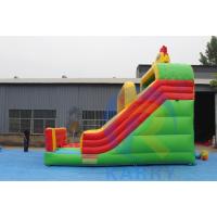 China Outdoor Inflatable Water Slide With Blower For Kids And Adults Customized Logo 3.6*6m for sale