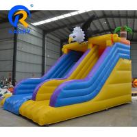 China Max Capacity 100-500kg Mini Little Angry Eagle Inflatable Water Slide for Summer Fun for sale