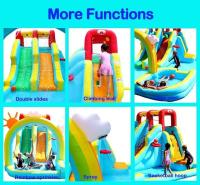 China Indoor Inflatable Water Slide and Jumping Castle Payment Terms T/T Home/Business for sale