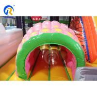 China Popular Castle Halloween Witch Castle Inflatable Bounce House with Slide and Air Blower for sale