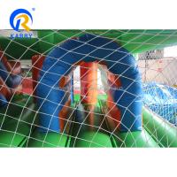 China Jump Slide and Score PVC Inflatable Bouncer House Combo for Unisex Soccer Enthusiasts for sale