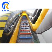 China Customized Logo Acceptable Extra Large Inflatable Wet and Dry Slide Park for Outdoor Fun for sale