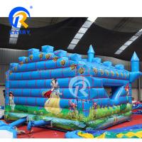 China 14 Years up Outdoor Children's Amusement Equipment Inflatable Bounce House with Slide for sale
