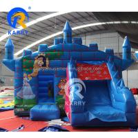 China 14 Years up Outdoor Children's Amusement Equipment Inflatable Bounce House with Slide for sale
