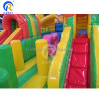 China Air Blower Accessories Inflatable Minions Fun City Bouncy Castle for Children's Playtime for sale