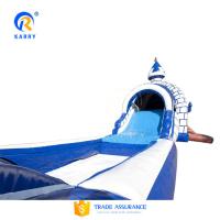 China Outdoor Activity Equipment Igloo Type Inflatable Castle Toys with Slide PVC Material for sale
