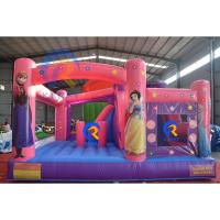 China PORTABLE Princess Castle Bounce House Inflatable Bouncer Slide Combo for Children for sale
