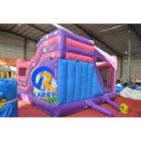 China PORTABLE Princess Castle Bounce House Inflatable Bouncer Slide Combo for Children for sale