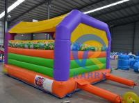 China Payment Terms T/T Outdoor Inflatable Bounce House with Double Slides and PVC Material for sale