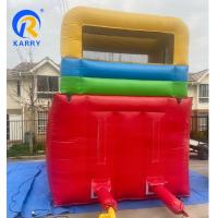 China Max Capacity 100-500kg Inflatable Small Slide Bouncer Castle for Kids' Party Rental for sale
