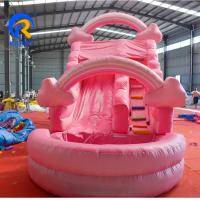 China EN71/CE Certified Customizable Inflatable Water Slide for Adults for sale