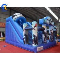 China Outdoor Playground Commercial Grade PVC How to Train Your Dragon Inflatable Bouncer with 2 Slide Games for sale