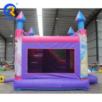 China Indoor Mall Sale PORTABLE Popular Princess Castle Trampoline Slide Combination Equipment for sale