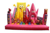 China Castle Slide Combination Popular Inflatable Doll Amusement Equipment for Outdoor Park for sale
