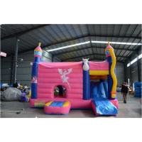 China PORTABLE Inflatable Bouncer Castle with Slide Bouncy Unicorn Sprite Jumping House for sale