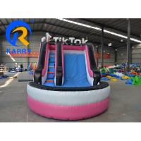 China Max Capacity 100-500kg Commercial Event Promotion Inflatable Water Slide with Pool for sale