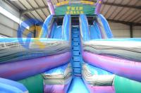 China T/T Payment Terms PVC Inflatable Bounce House Park Water Slide for Adult and Children for sale
