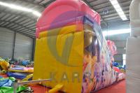 China CE Blower and Repair Accessories Included Fairytale Princess Water Slide Inflatable for sale