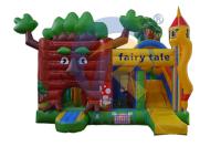 China Features PORTABLE The Latest Forest Castle Slide Outdoor Toy Castle for Home/Business for sale