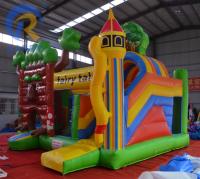 China Features PORTABLE The Latest Forest Castle Slide Outdoor Toy Castle for Home/Business for sale