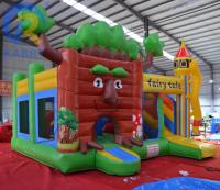 China Features PORTABLE The Latest Forest Castle Slide Outdoor Toy Castle for Home/Business for sale
