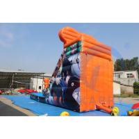 China Shopping Mall Occasion Anime Fan's Backyard Inflatable Water Slide and Pool Combo for sale