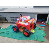 China 0.55mm PVC Inflatable Slide Jumping Toy Style for Outdoor Castle Toy in Amusement Park for sale