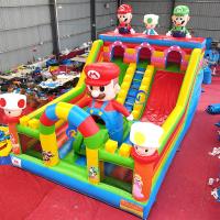 China Outdoor Inflatable Slides for Kids Unisex Customized Size Bouncy Castle Playground for sale