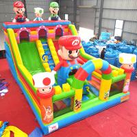 China Outdoor Inflatable Slides for Kids Unisex Customized Size Bouncy Castle Playground for sale