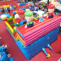 China Outdoor Inflatable Slides for Kids Unisex Customized Size Bouncy Castle Playground for sale