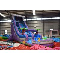 China Commercial Inflatable Dry Slide for Beautiful Outdoor and Indoor Swimming Pool Slide for sale