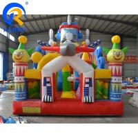 China Mechanical Cartoon Character Inflatable Slides for Commercial Outdoor Party Events for sale