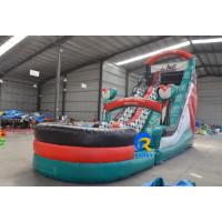 China Commercial Inflatable Dry Slide for Beautiful Outdoor and Indoor Swimming Pool Slide for sale