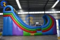 China 10*3.5*6m Performance-Driven PVC Inflatable Rotary Water Slide for Summer Party Rentals for sale