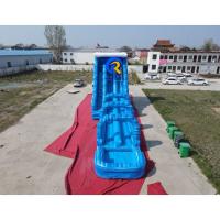 China 18x4.5x7m Outdoor Double Slide Inflatable Water Slide Pool Combo Large Extended Slide for sale