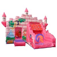 China Chameleon Bounce House and Pink Inflatable Slide for Unisex Trampoline Jump Castle for sale