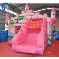 China Chameleon Bounce House and Pink Inflatable Slide for Unisex Trampoline Jump Castle for sale