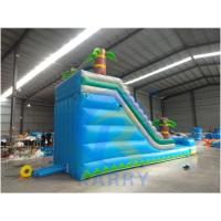 China Max Capacity Over 500kg Inflatable Commercial Grade Blue Water Slide for Outdoor Fun for sale