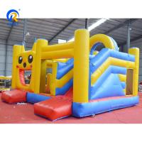 China Blower Included PORTABLE Children's Inflatable Bounce House with Slide and Trampoline for sale