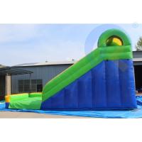China Attract CE EN14960 Certified Leopard Print Arch Inflatable Water Slides with Swimming Pool for sale