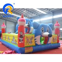 China Commercial Event Inflatable Outdoor Amusement Park Equipment for Kids Tom Jerry Theme for sale