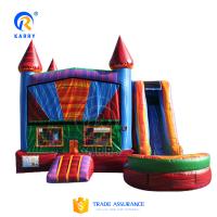 China Commercial Dinosaur Castle Land Slide Inflatable Toy Unisex Gender Delivery by Sea/Air for sale